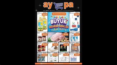 Ay Pa Market Kampanyalar 08 14 Nisan 2023 YouTube