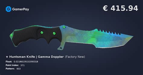 Huntsman Knife Gamma Doppler Phase 3 On GamerPay