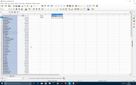LibreOffice Calc Función BUSCAR Aplicaciones de Libre Uso