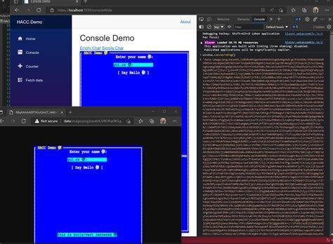 Github Blazor Console Hacc Hacc Html Ansi Console Canvas Blazor