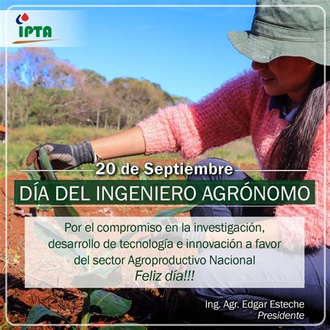 Día del Ingeniero Agrónomo Paraguayo Instituto Paraguayo de