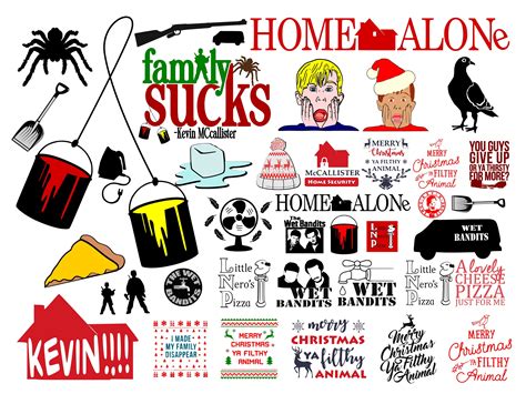 Christmas Home Alone Svg Bundle Kevin Svg Bundle Wet Bandits Etsy Canada