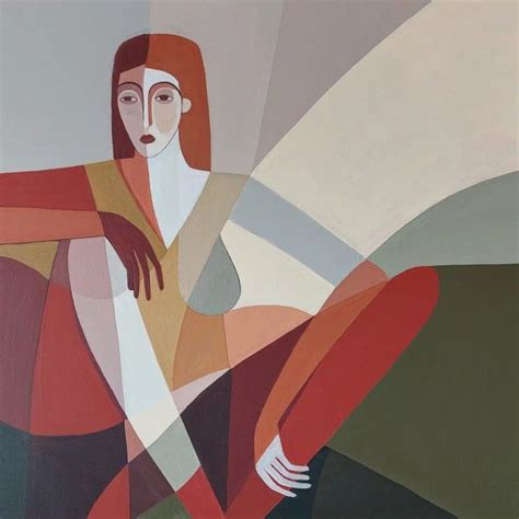 Abstract Painting Of A Woman