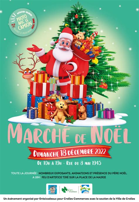 Le Marché de Noël c est le 18 décembre Ville de Crolles