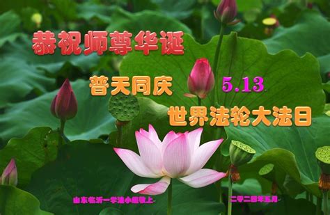 Les pratiquants de Falun Dafa de la ville de Linyi célèbrent la Journée