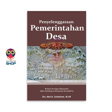 Jual Buku Penyelenggaraan Pemerintahan Desa Berbasis Partisipasi