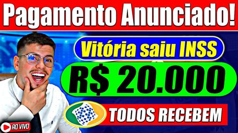URGENTEEE INSS LIBERA PAGAMENTO IMEDIATO Para TODOS OS APOSENTADOS E