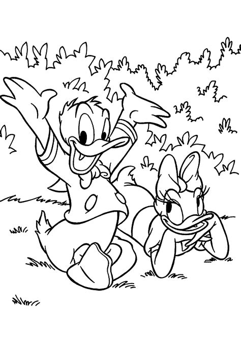 Desenhos Do Pato Donald Para Colorir E Imprimir Muito F Cil