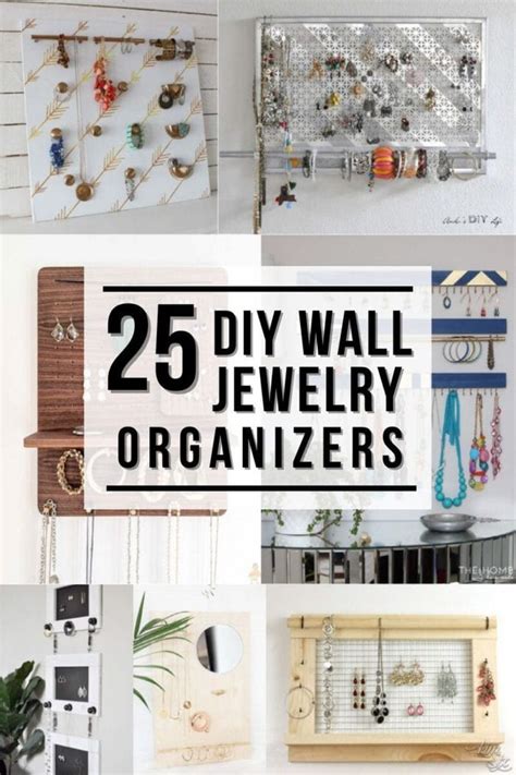 25 Creative DIY Wall Jewelry Organizers To Inspire You Anika S DIY Life
