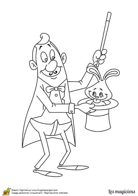 20 idées de Coloriages magiciens magicien tour de magie dessin a