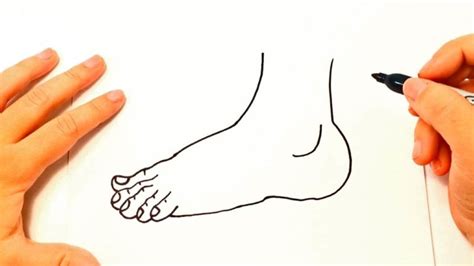 Dibujos de Pies a Lápiz Aprende a dibujar un Pie