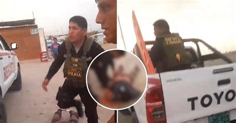 Indignación en Ica Policías son acusados de disparar a conductor de