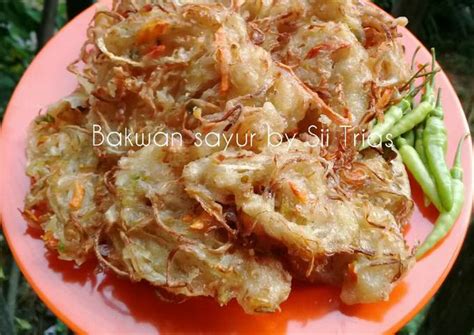 Resep Bakwan Sayur Simple Oleh Sii Trias Cookpad