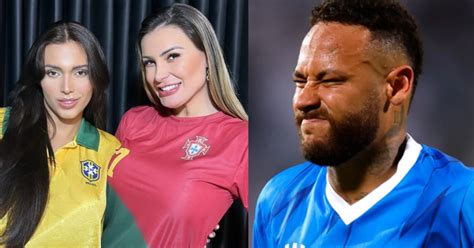 Ex amante de Neymar provoca o jogador após gravar pornô Andressa