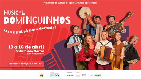 Musical Dominguinhos Isso Aqui Tá Bom Demais chega a Brasília 4