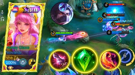 NOVARIA BUILD SOLO RANKED EASY COUNTER HAYABUSA IN JUNGLER NOVARIA