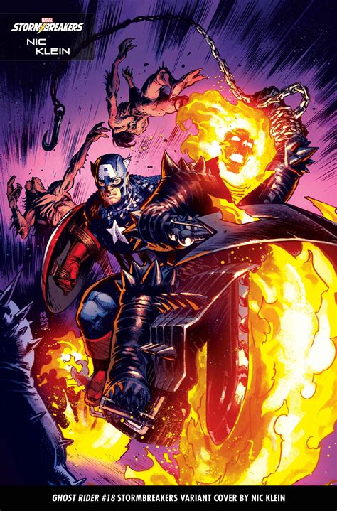 Marvel S Stormbreakers Unleash Captain America Variant Covers