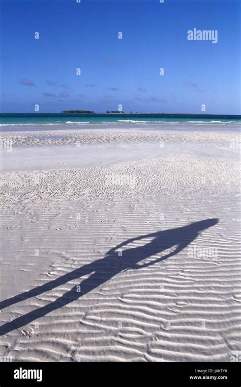 Sandy Beach Shade Woman Beach Sand Person Sea View Sea Island