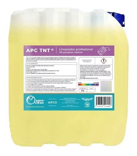 Apc Multilimpiador Telas Tapicerias Suciedad 5 Litros