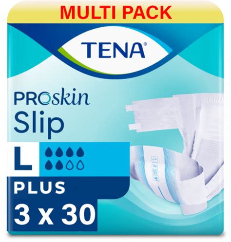 Tena Slip Incontinence Range Plus Medium Maxi Diaper Briefs UK