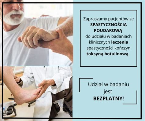 Badania kliniczne leczenia spastyczności kończyn toksyną botulinową