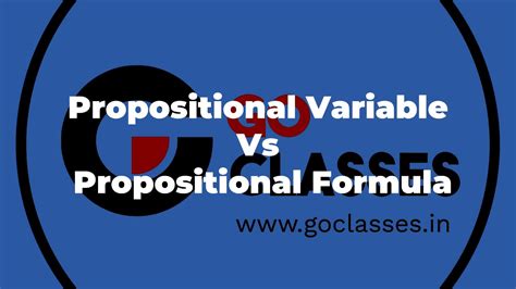 propositional logic definition propositional variable propositional formula atomic