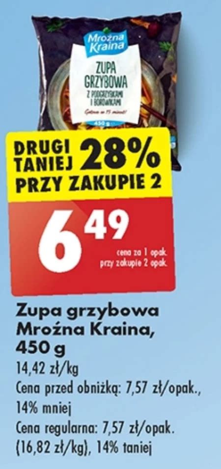 Zupa Mroźna Kraina promocja Biedronka Ding pl