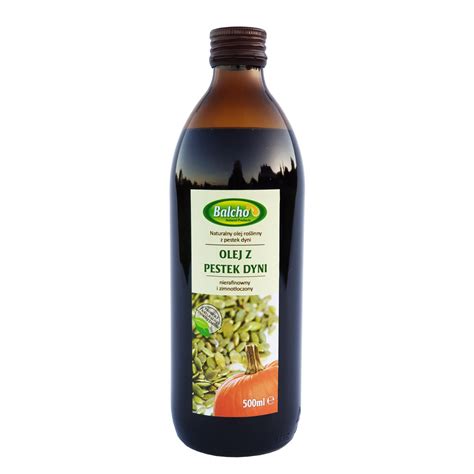 Olej z Pestek Dyni 500ml BALCHO Zimno Tłoczony BALCHO OLEJE