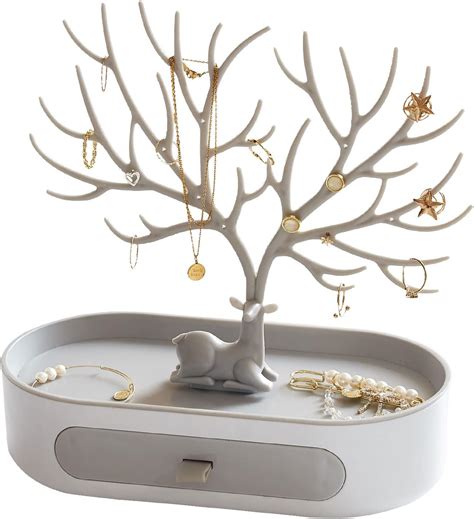 Shengruili Arbre Présentoir à Bijoux Support Bijoux Arbre Porte Bijoux