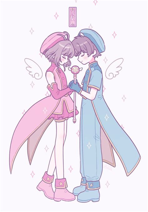 Kinomoto Sakura Li Syaoran And Hope Cardcaptor Sakura Drawn By