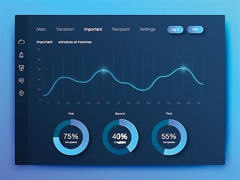 Premium Vector Dashboard Infographic Template With Modern Design