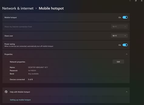 How To Create A Mobile Hotspot And Share Your Wi Fi On Windows 11