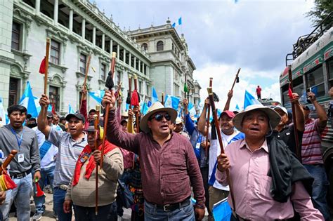 Manifestantes Levantan Bloqueos En Carreteras De Guatemala Diario El