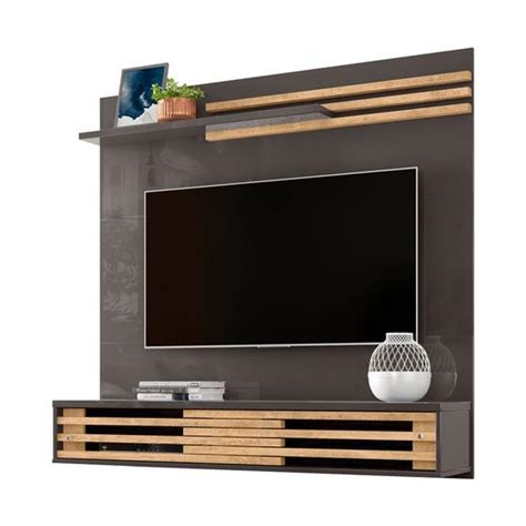 Painel Bancada Suspensa para TV até 55 Polegadas Frizz Sublime Titânio