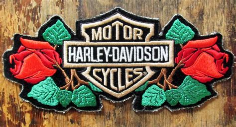 Vintage Harley Davidson Motorcycle Patch Etsy Vintage Harley