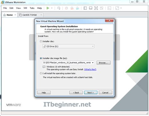 Cara Membuat Virtual Machine Di VMware Workstation Player 56 OFF