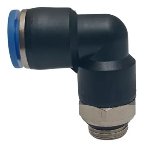 Conex O Pneum Tica Cotovelo Rosca P Tubo Mm