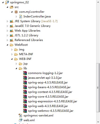 springmvc业务层框架配置实现hello world 程序员大本营