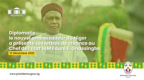 R Publique Togolaise On Twitter Rt Presidencetg Le Pr Sident De La