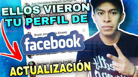 Como Saber Quien Visita Mi Perfil En Facebook Desde Mi Celular