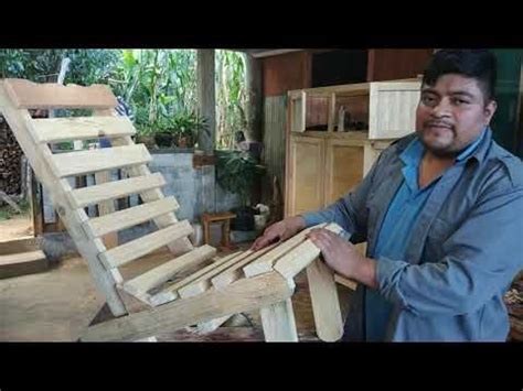 Cómo hacer una silla perezosa de madera para descansar paso a paso