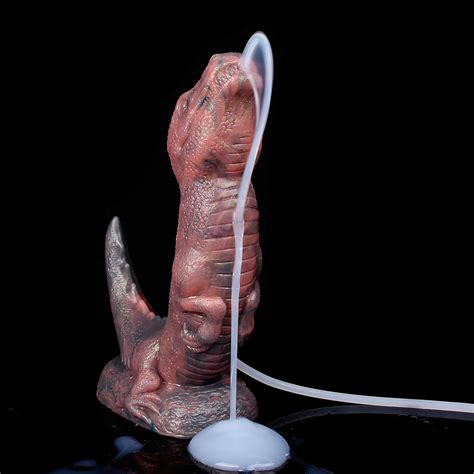 Fantasy Knot Dildo With Cum Tube Ejaculating Knot Dildo Squirting Dildo