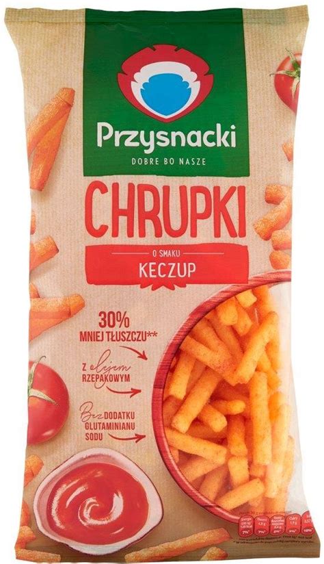 Przysnacki Chrupki O Smaku Keczupu 120 G Ceny I Opinie Ceneo Pl