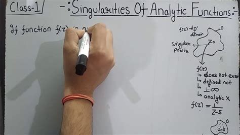 singularities complex analysis isolated and non isolated singularities theta classes youtube