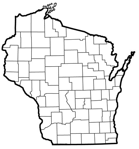 Draw Your Map Wisconsin London Top Attractions Map