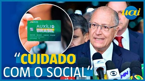 Alckmin PEC exclui Bolsa Família do teto de gastos YouTube