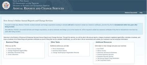 How To File An LLC Annual Report In New Jersey Step By Step Business