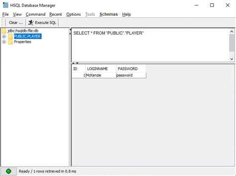 introduction to jdbc with hsqldb tutorial