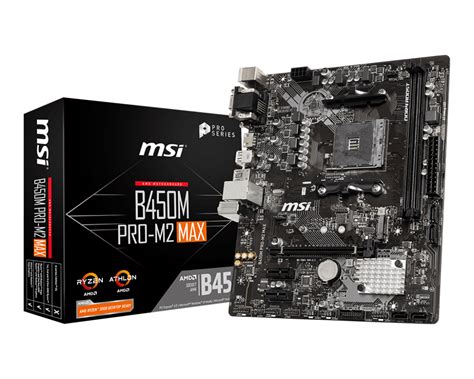 B M Pro M Max Motherboard Msi Global