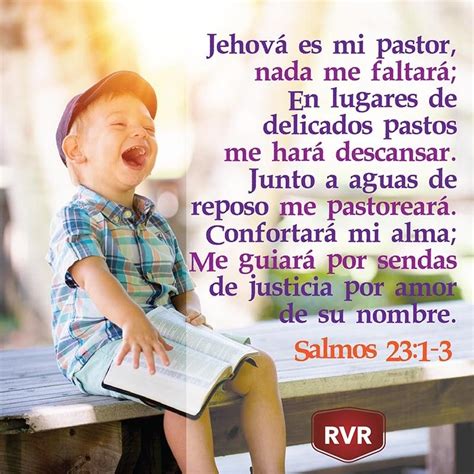 RVR Versículo Bíblico Diario Salmos 23 1 3 Salmo 23 Salmo 23 1 Salmos